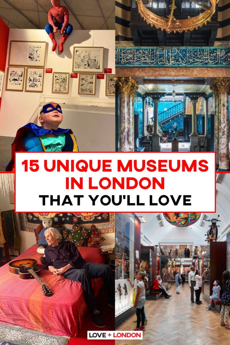 15 Unique Museums in London You'll LOVE | Love and London