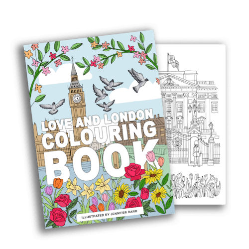 The London Colouring Book (for Adults) | Love and London