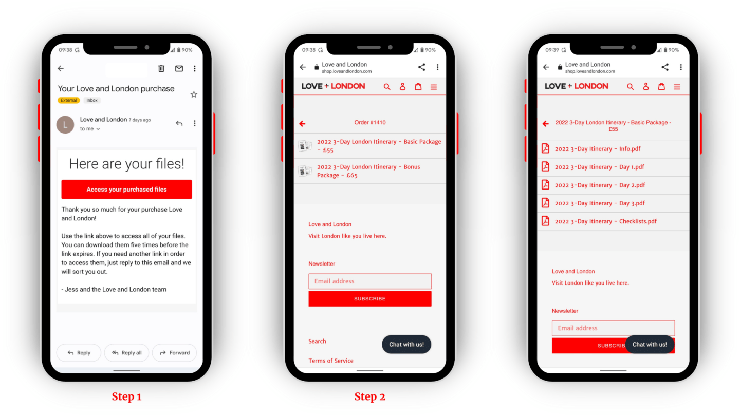How to Save our Guides to your Phone/Laptop | Love and London