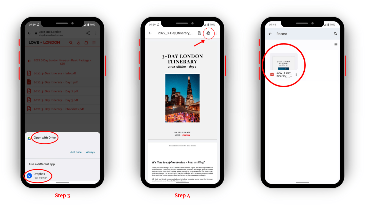 How to Save our Guides to your Phone/Laptop | Love and London